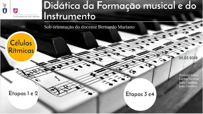 DFM I Células Rítmicas by João Ferreira on Prezi