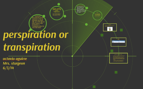 perspiration or transpiration by junior aguirre on Prezi