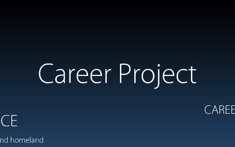 Career Project by Nathaniel Harrell on Prezi