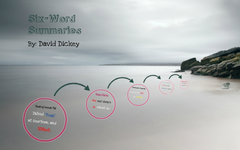 Six-Word Summaries by David Dickey on Prezi