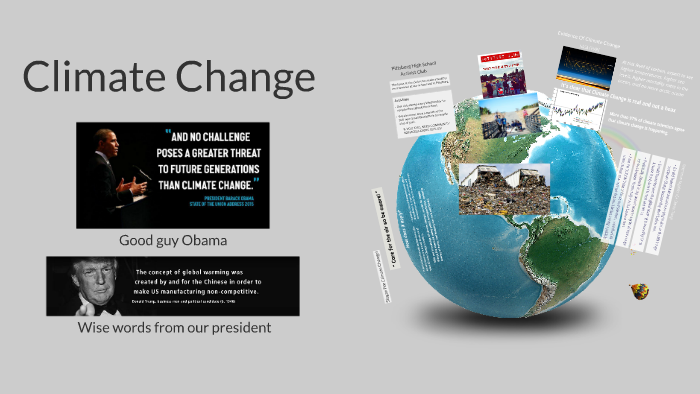 Climate Change by on Prezi