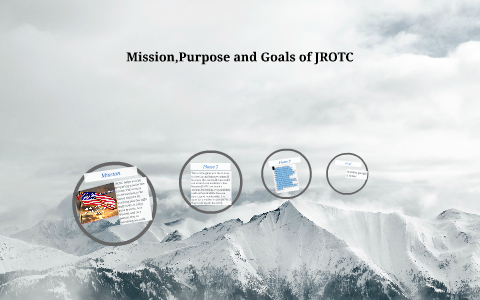 Mission,Purpose and Goals of JROTC by Jenny perez on Prezi