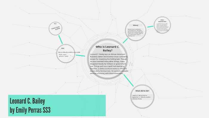 Leonard C. Bailey by Emily Perras on Prezi