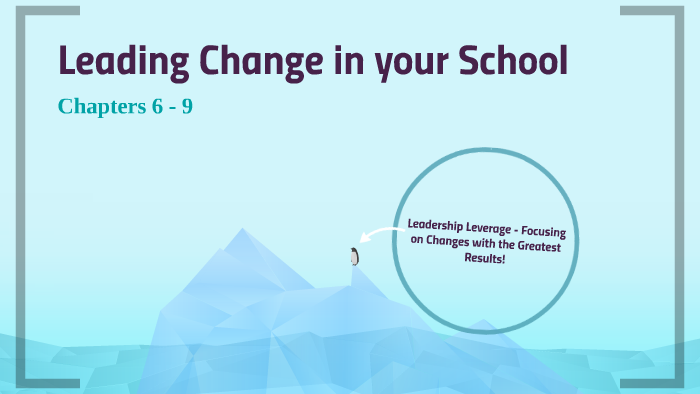 Leading Change in your School by Daniel Dickter