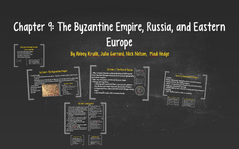 Chapter 9: The Byzantine Empire, Russia, and Eastern Europe by Abbey ...