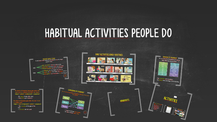 2 LEVEL: HABITUAL ACTIVITIES PEOPLE DO by Vanessa Andaul on Prezi
