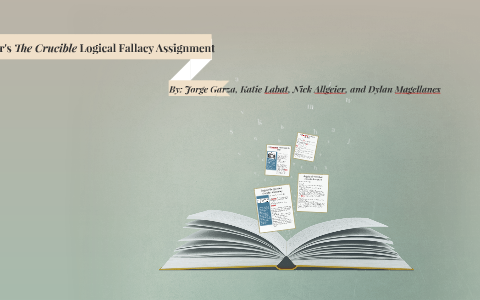 Arthur Miller's The Crucible Logical Fallacy Assignment by Jorge Garza