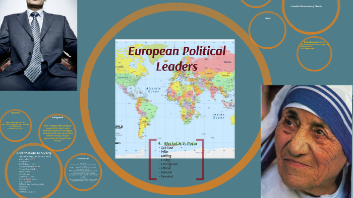 European Political Leaders by Debbie Pryer