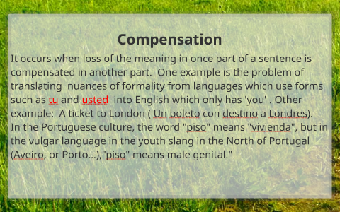 Oblique Translation Techniques by on Prezi