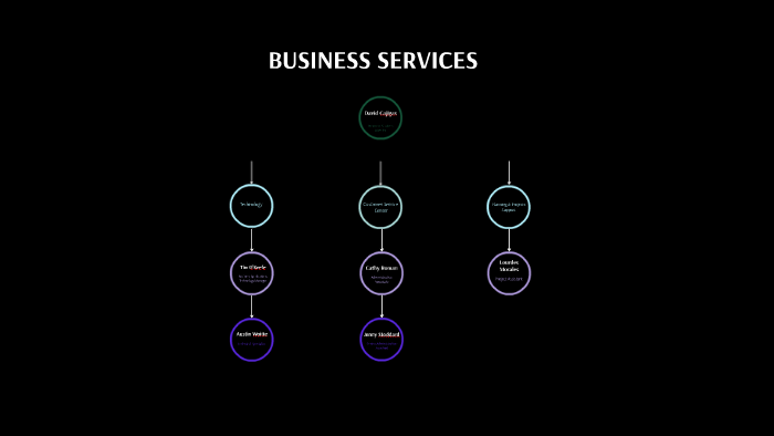 Business Services Hierarchy by Michelle Coleman on Prezi