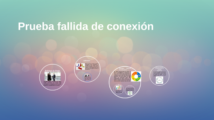 Prueba fallida de conexión by Cesar Bermudez on Prezi