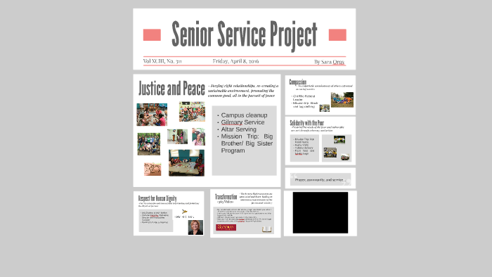 Senior Service Project by Sara Oros on Prezi