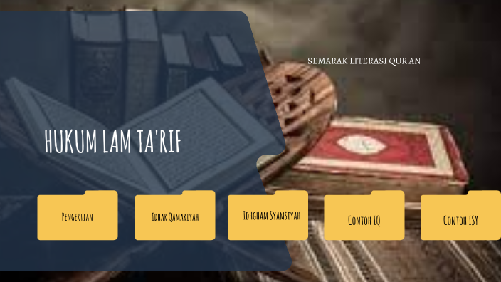 HUKUM LAM TA'RIF by fdji hfudo on Prezi