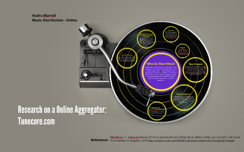 Research on a Online Aggregator: Tunecore.com by Audra Murrell on Prezi