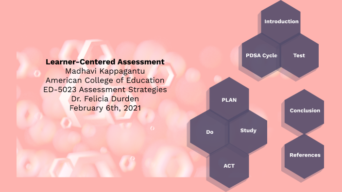 Learner-Centered Assessment by Madhavi Kappagantu on Prezi