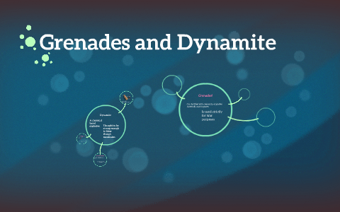 Diagram of dynamite by Izzy Luze on Prezi