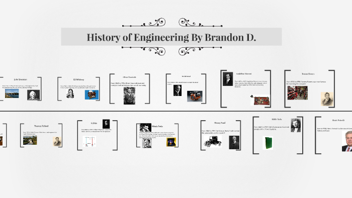 History of Engineering by Brandon Dalessio on Prezi