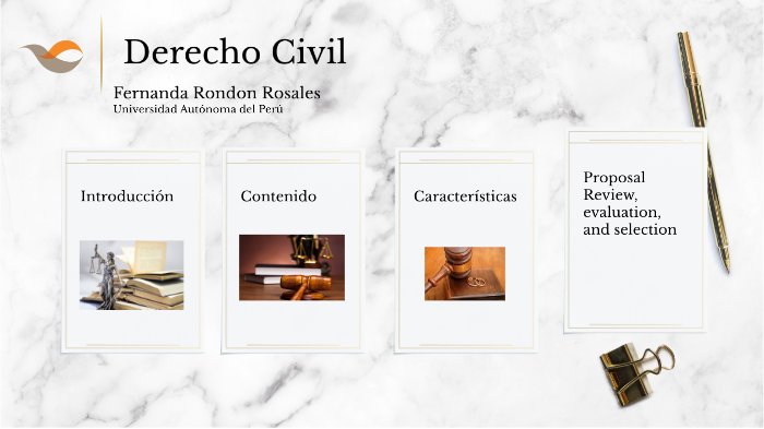 DERECHO CIVIL by Fernanda Nicole Rondon Rosales on Prezi