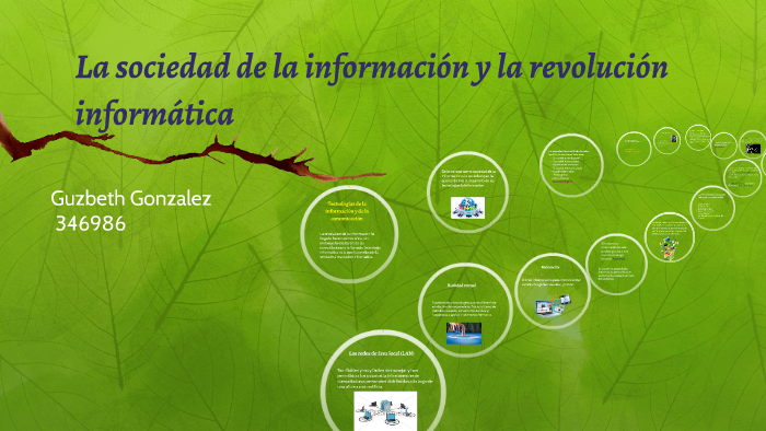 La sociedad de la informacion y la revolucion informatica by Guzbeth ...