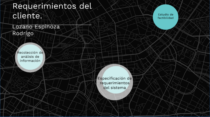 Requerimientos del cliente by Rodrigo Lozano on Prezi
