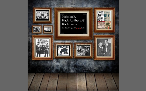 Malcolm X,Black Panthers, &amp; Black Power by Abigail Knight