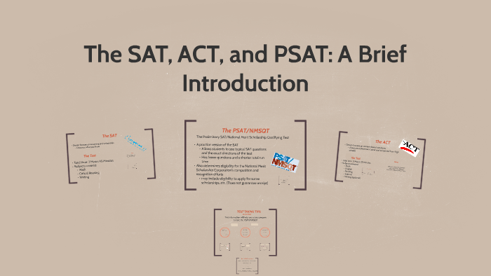 The SAT, ACT, and PSAT: A Brief Introduction by Kevin Pope on Prezi