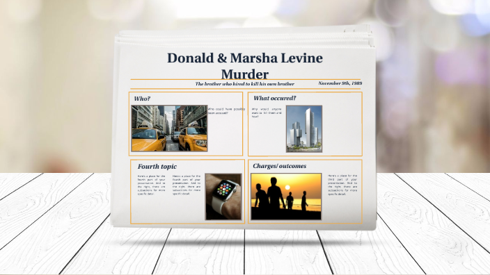 Donald & Marsha Levine by Rose De Leon on Prezi