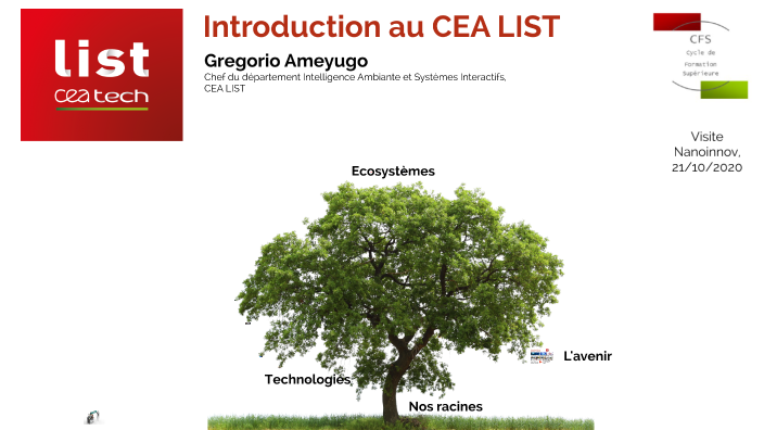 Le CEA LIST - CFS by Gregorio Ameyugo on Prezi