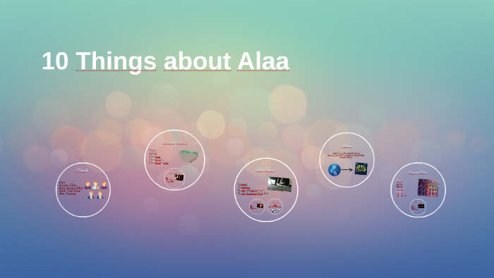10 Things about Alaa by Mr Voelker on Prezi