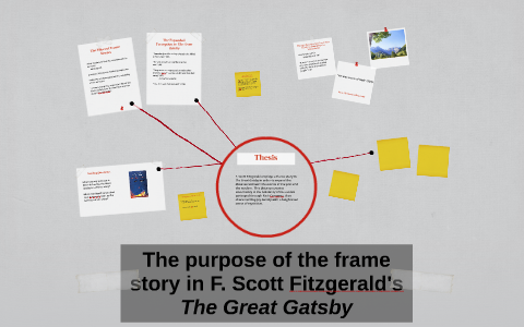 The purpose of the frame story in F. Scott Fitzgerald's The by Bryce ...