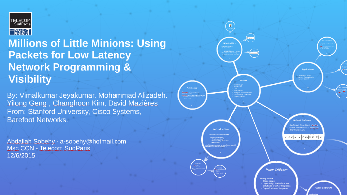 Millions of Little Minions: Using Packets for Low Latency by Abdallah Sobehy on Prezi