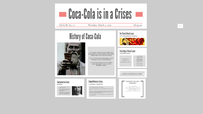 Coca-Cola in a Crisis by Xavier Shead