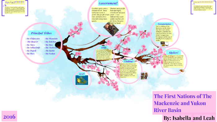The First Nations of the Mackenzie and Yukon River Basin by izzybella ...