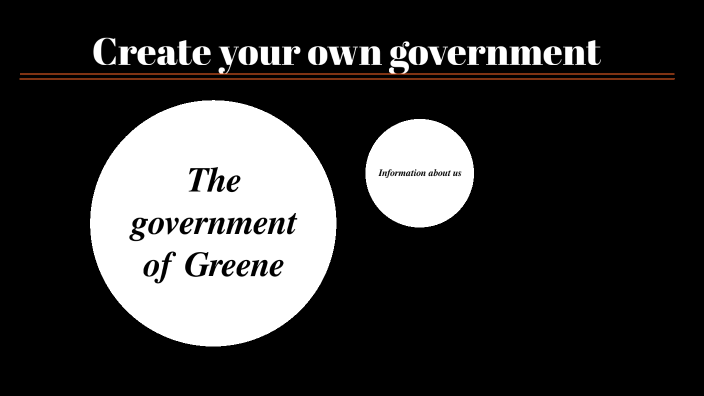 Create your own government by on Prezi