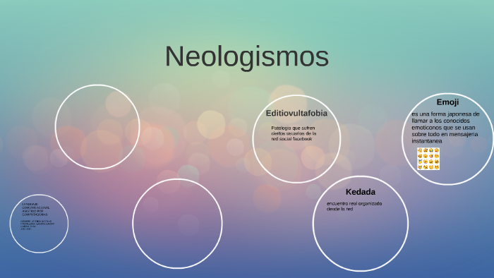 Palabras Neologismos by nicolas atienza on Prezi