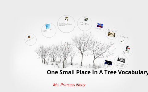 One Small Place In A Tree Vocabulary Context by Princess Eleby on Prezi