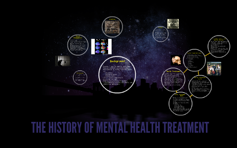 THE HISTORY OF MENTAL HEALTH TREATMENT by zoe constantinidis