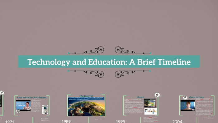 Education Technology: A Brief Timeline by Karyn Kuniyuki on Prezi