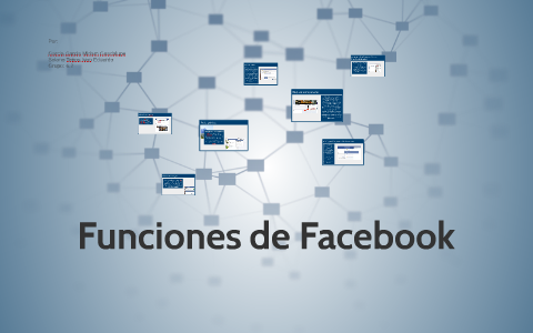 Funciones de Facebook by ivan solano