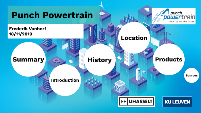 Punch Powertrain company presentation by Frederik Vanherf on Prezi