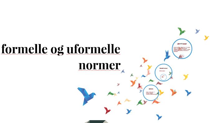 formelle og uformelle normer by Kushmit Kaur on Prezi