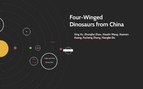 Four-Winged Dinosaurs from China by lulu dai on Prezi