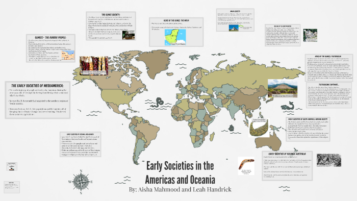 Early Societies in the Americas and Oceania by