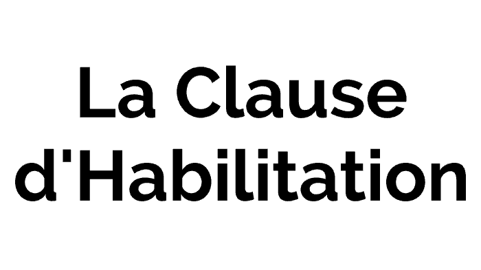 Clauses d'habilitations by Jordan Jacquet on Prezi