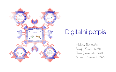 DMS - Digitalni potpis by Milica Ilic