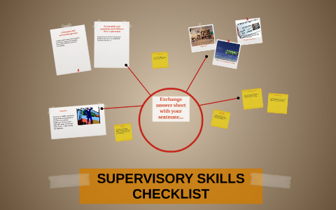 SUPERVISORY SKILLS CHECKLIST by Clarice Reyes on Prezi