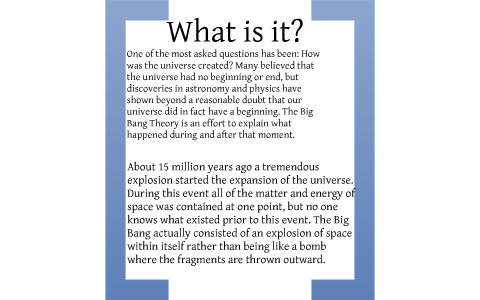 The Big Bang Theory by Christal Morris on Prezi