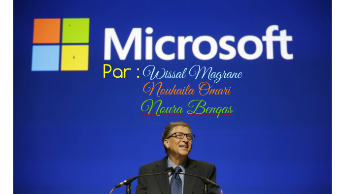 Histoire de Microsoft by Nabil Bennani on Prezi