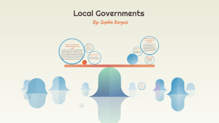 How are local governments established, and why are they need by Sophia ...