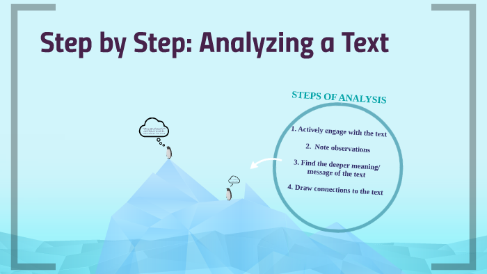 Step by Step: Analyzing a Text by Coley Conter on Prezi